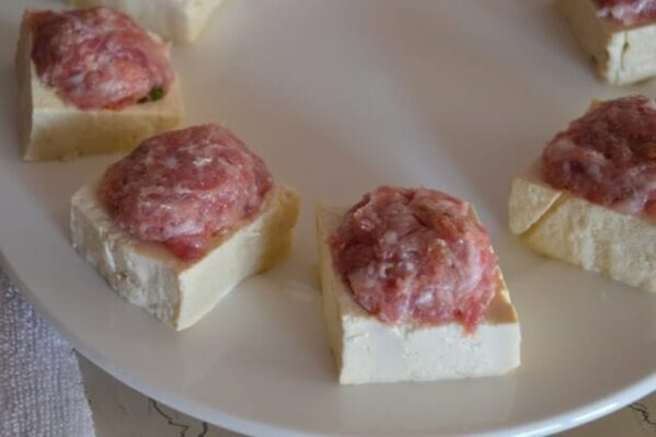Hakka Style Chinese Stuffed Tofu - The Woks of Life