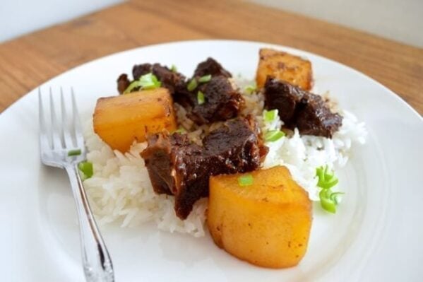 Chinese Braised Beef Stew with Daikon - The Woks of Life