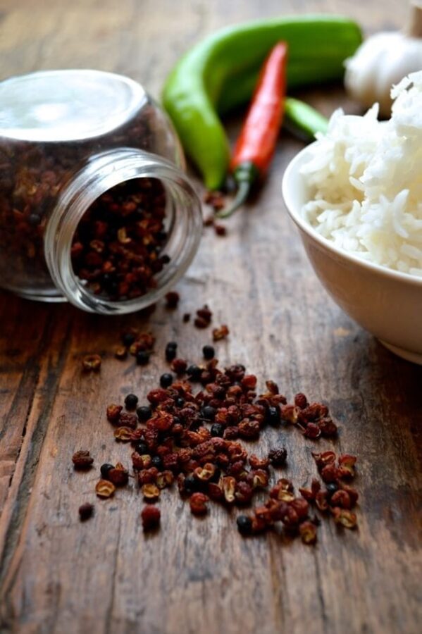 Sichuan Spicy Three Pepper Chicken - The Woks of Life