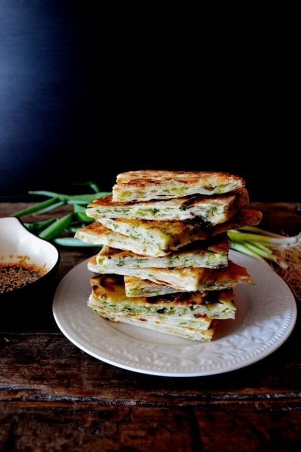 9-Layer Chinese Scallion Pancakes - The Woks of Life