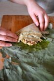 Dim Sum Sticky Rice Lotus Leaf Wraps (Lo Mai Gai) - The Woks of Life