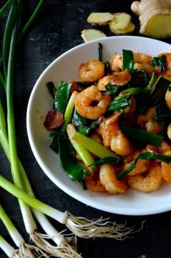 Scallion Ginger Shrimp Recipe (Redux!) - The Woks of Life