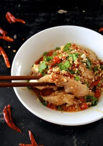 Drool-worthy Sichuan Chicken in Chili Oil Sauce (Kou Shui Ji) - The ...