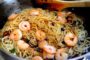 Soy Sauce Butter Pasta with Shrimp and Shiitakes - The Woks of Life