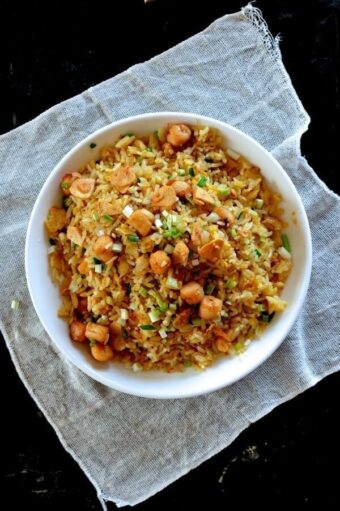 Scallop Fried Rice with XO Sauce and Crispy Garlic - The Woks of Life