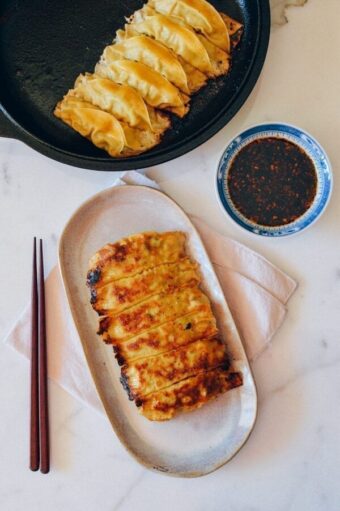 Easiest Pork and Cabbage Potstickers Recipe Ever - The Woks of Life