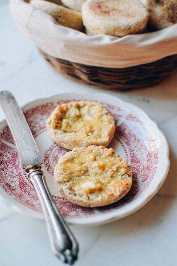 Homemade Multigrain English Muffins - The Woks of Life