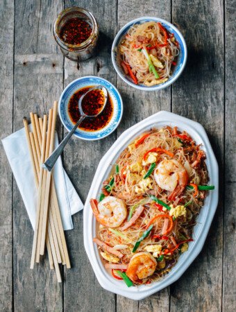 Xiamen Chow Mei Fun (Rice Noodles) - The Woks of Life
