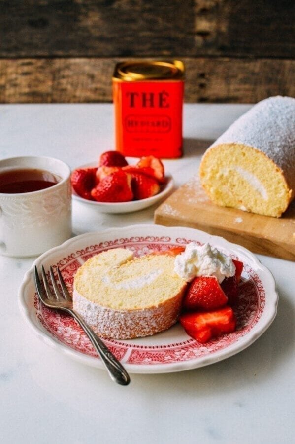 Chinese Swiss Roll with Cream Filling - The Woks of Life