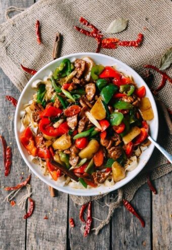 Big Plate Chicken (Chinese Da Pan Ji) with Noodles - The Woks of Life