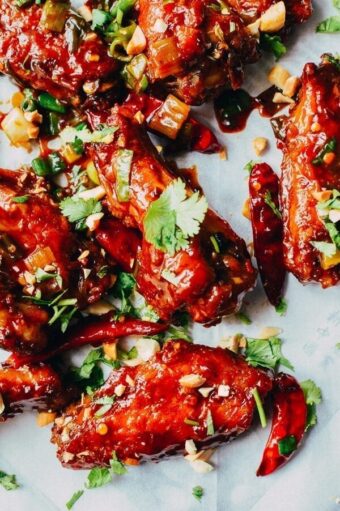 Kung Pao Chicken Wings Recipe - The Woks of Life