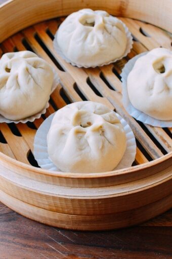 Steamed BBQ Pork Buns (Char Siu Bao) Recipe - The Woks of Life