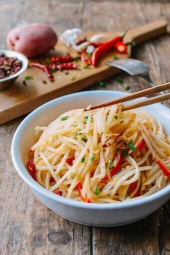 Sichuan Stir-Fried Potatoes - The Woks of Life