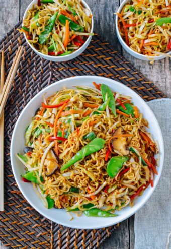 Vegetable Ramen Noodle Stir-fry - The Woks of Life
