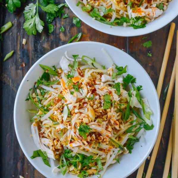 American Chicken Chow Mein with Crispy Noodles - The Woks of Life
