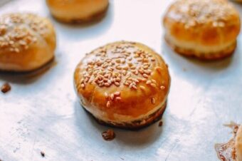 Shanghai Savory Mooncakes (Xian Rou Yue Bing) - The Woks of Life