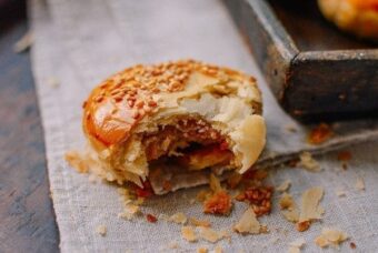 Shanghai Savory Mooncakes (Xian Rou Yue Bing) - The Woks of Life