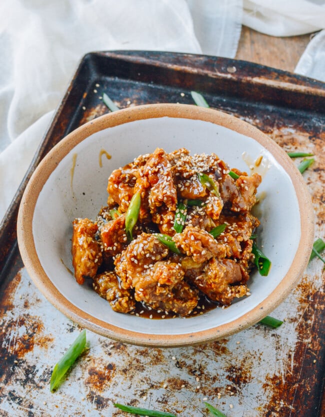 Baked Sesame Chicken - The Woks of Life