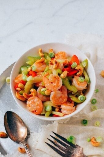 Cashew Shrimp Stir-fry - The Woks of Life
