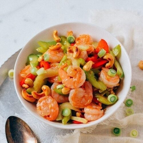 Chow Har Kew (Stir-fried Crispy Shrimp with Vegetables) - The Woks of Life