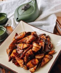 Beef with Bamboo Shoots & Peppers - The Woks of Life