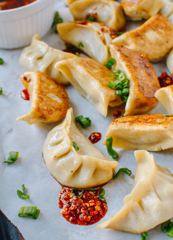 Chinese Chicken Dumplings with Mushrooms - The Woks of Life