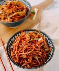 Big Plate Chicken (Chinese Da Pan Ji) with Noodles - The Woks of Life