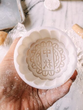 Lotus Mooncakes with Salted Egg Yolks - The Woks of Life