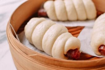 Chinese Sausage Buns (Lop Cheung Bao) - The Woks of Life