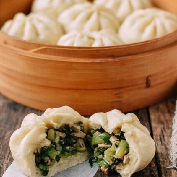 Lotus Leaf Buns: Steamed Chinese Buns for Filling - The Woks of Life