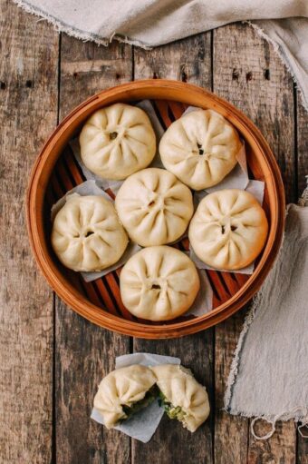 Steamed Vegetable Buns - The Woks of Life