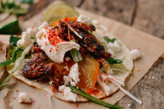Beef Bulgogi Tacos - The Woks of Life