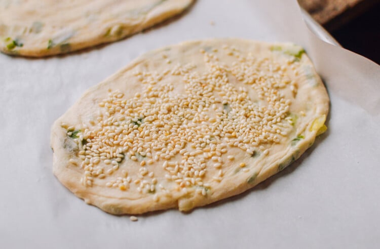 Shanghai Sesame Pancakes (上海大饼) - The Woks of Life
