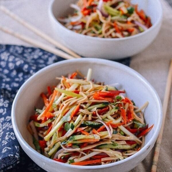 Hakka Style Chinese Stuffed Tofu - The Woks of Life