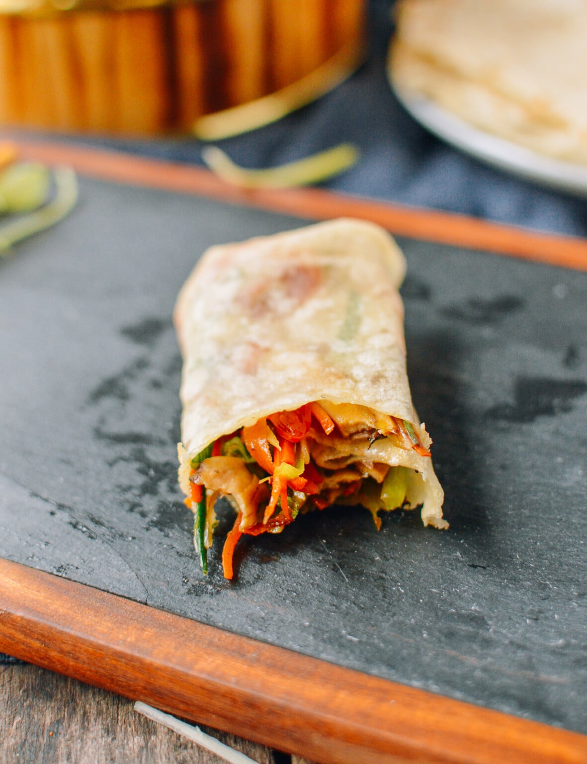 Moo Shu Vegetables (with easy Mandarin pancakes!) - The Woks of Life