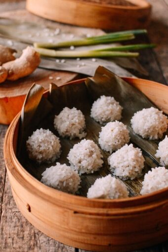 Chinese Pearl Meatballs with Sticky Rice (珍珠丸子) - The Woks of Life