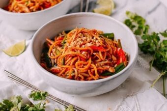 Red Curry Noodles with Chicken - The Woks of Life