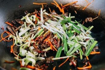 Sichuan Beef, Dry-Fried - The Woks of Life