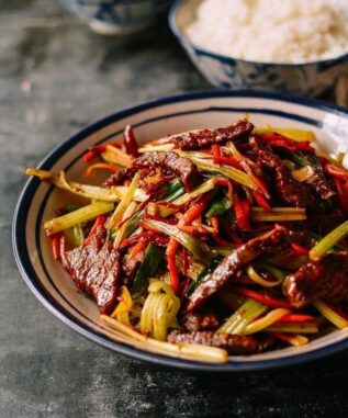 Gan Bian Si Ji Dou: Sichuan Dry Fried String Beans - The Woks of Life