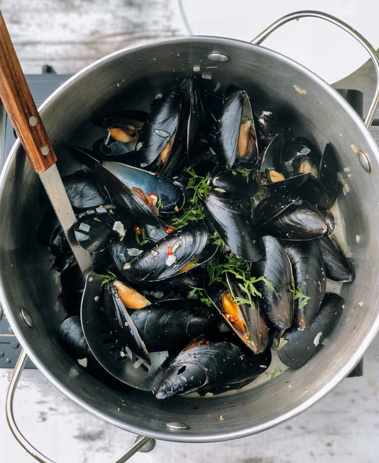 Steamed Mussels from Prince Edward Island - The Woks of Life