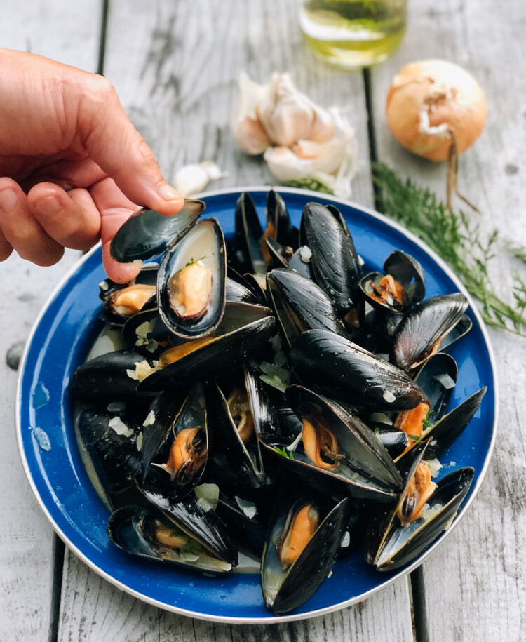 Steamed Mussels from Prince Edward Island - The Woks of Life