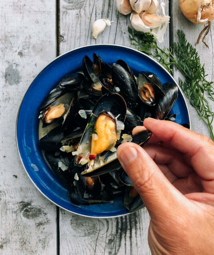 Steamed Mussels from Prince Edward Island - The Woks of Life
