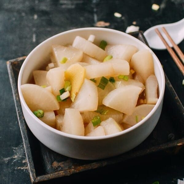 Preserved Daikon Radish (Spicy or Non-Spicy!) - The Woks of Life