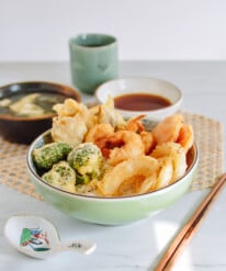 Chive Flower Japanese Tempura Recipe - The Woks of Life