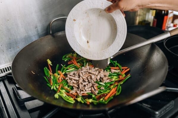 Chinese Garlic Scapes Stir-fry with Pork - The Woks of Life
