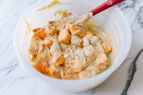 Peach Squares: Incredibly EASY Recipe! - The Woks of Life