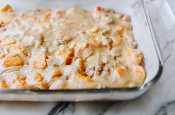 Peach Squares: Incredibly EASY Recipe! - The Woks of Life