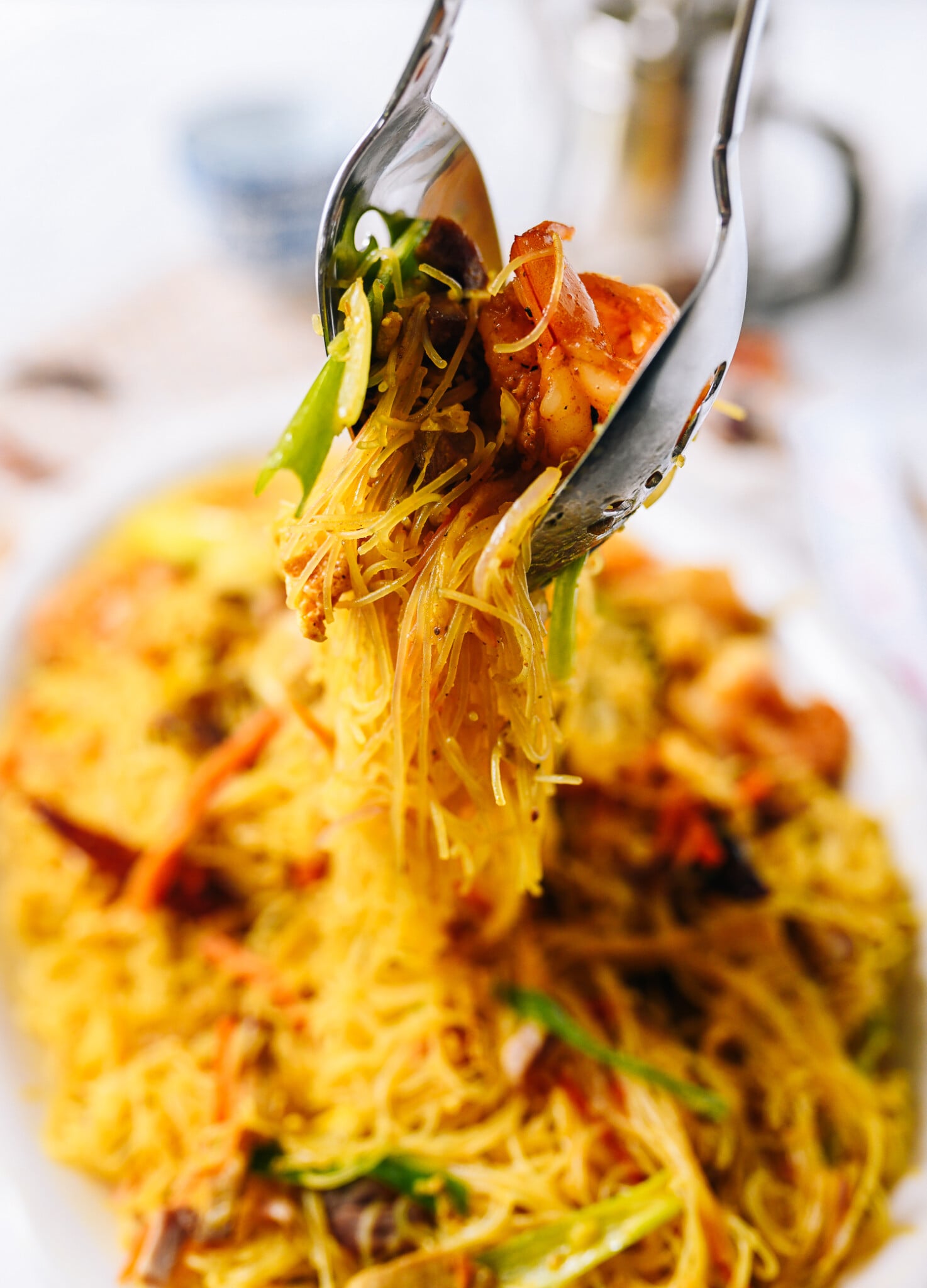 Singapore Noodles (Singapore Mei Fun) - The Woks of Life