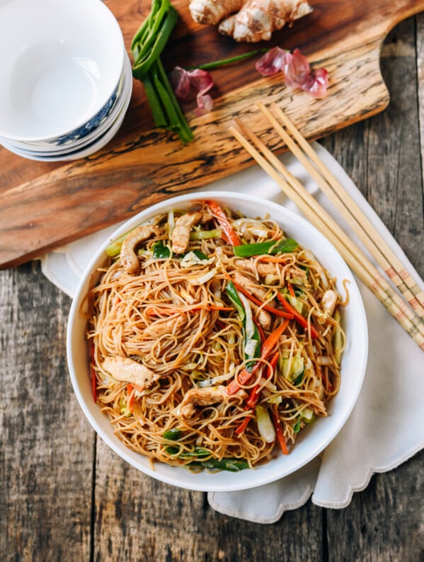 Chicken Mei Fun: Chinese Home-Style Recipe - The Woks of Life