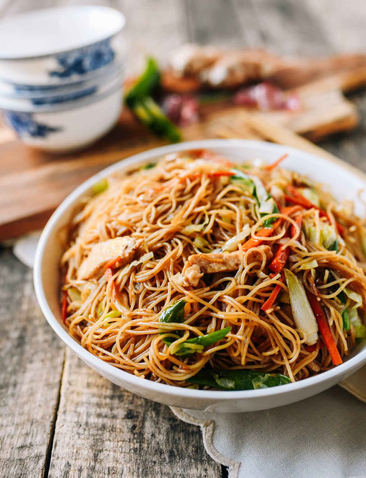 Chicken Mei Fun: Chinese Home-Style Recipe - The Woks of Life